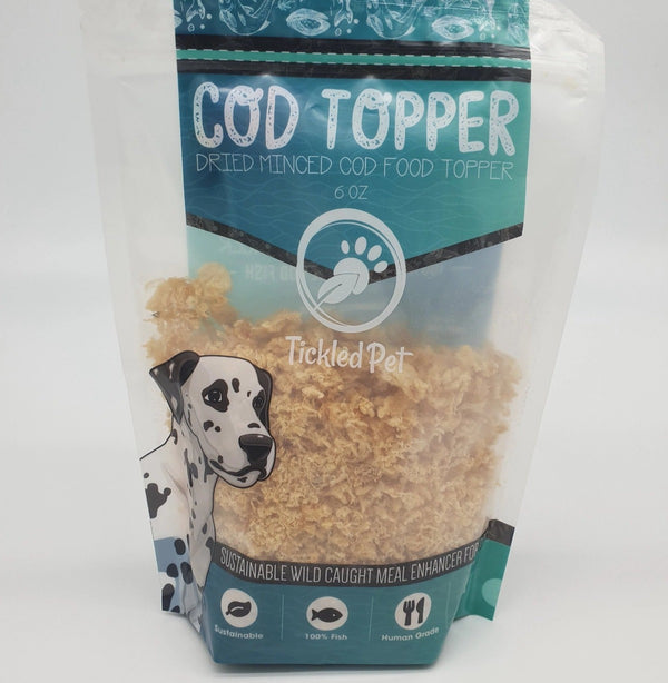 Tickled Pet Dried Minced Cod Food Topper for Dogs - Pleasant Hill, CA ...