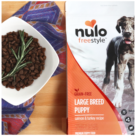 Nulo Freestyle High-Protein Kibble for Large Breed Puppies Salmon ...
